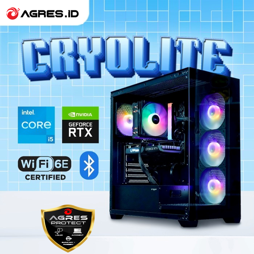 Jual AGRES CRYOLITE PC I5 11400F RTX 3060 12G/ 16GB 1TB WINDOWS 11 PRO ...