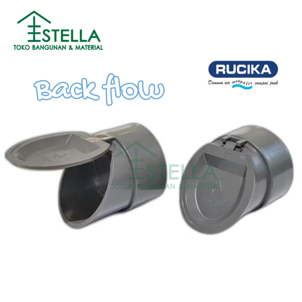 Jual Back flow Valve Rucika 3" 4" / backflow Valve Rucika 3 inch 4 inch ...