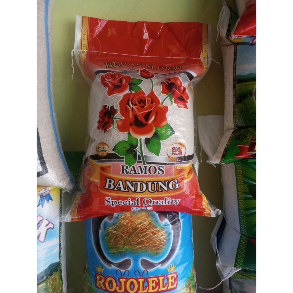 Jual BERAS CAP RAMOS BANDUNG 10KG SLYP | Shopee Indonesia