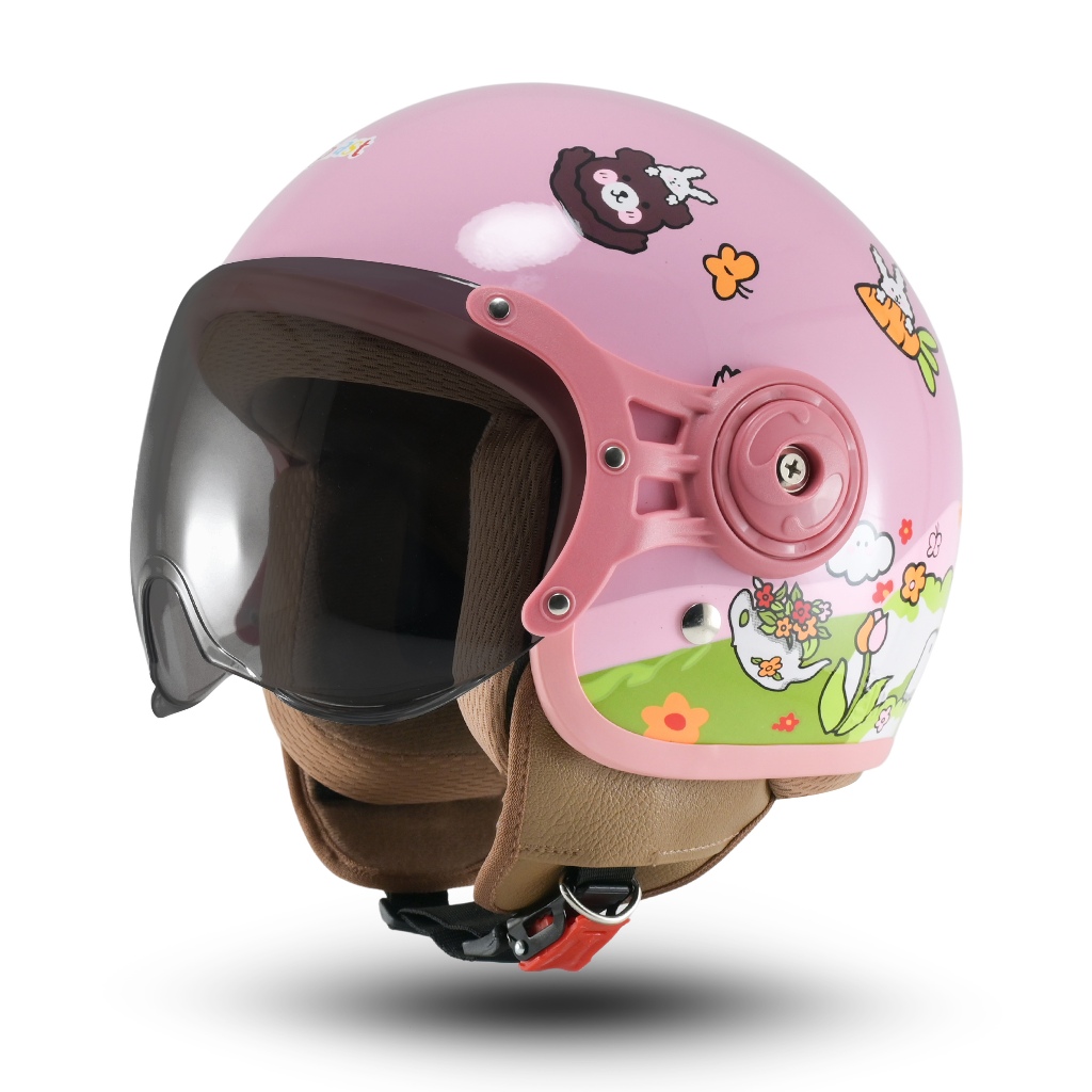Jual Helm Anak Pilot Bipplast Lucu Cowok Cewek Motif SNI Terbaru ...