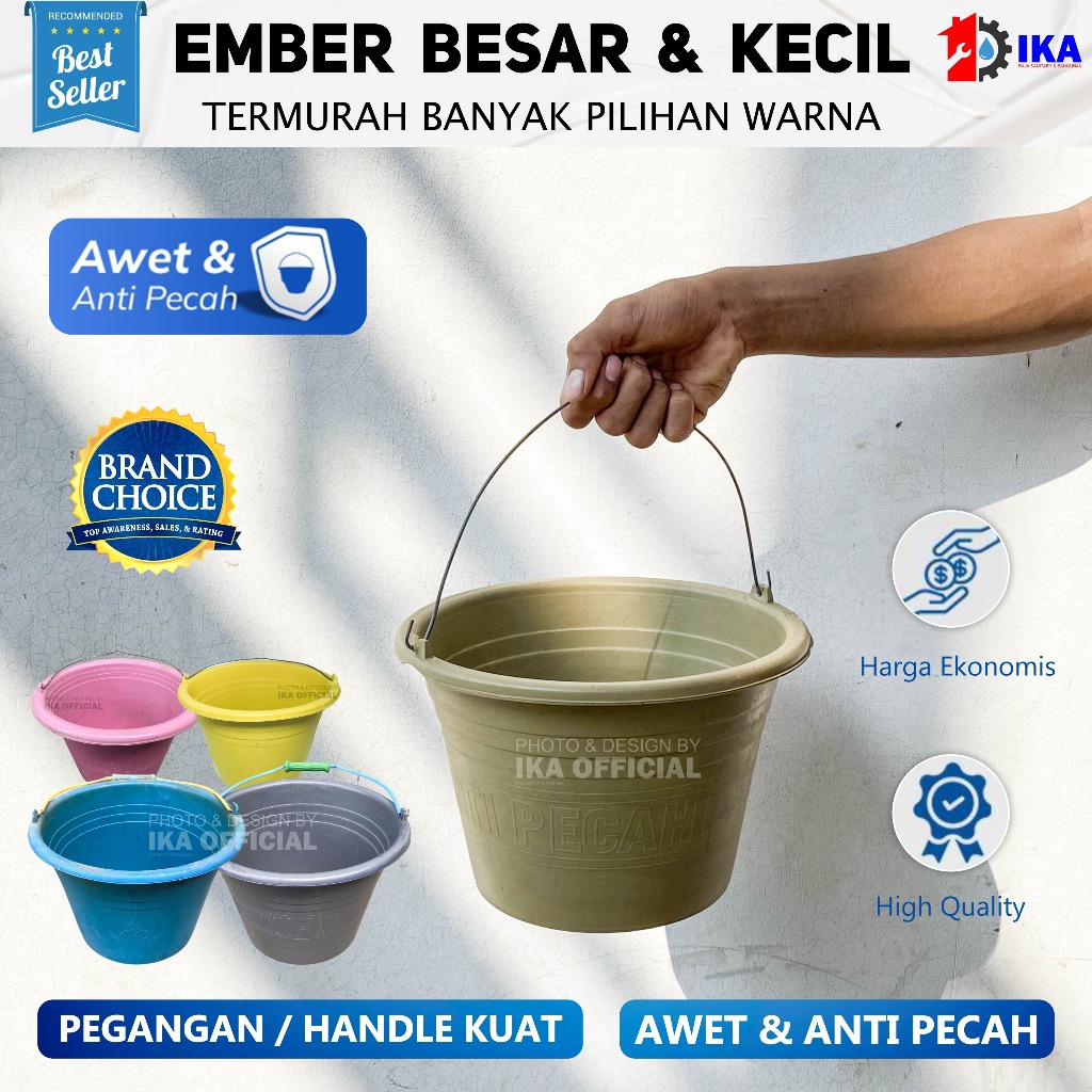 Jual EMBER TERMURAH ! Ember cor hijau / ember murah / ember cupang ...