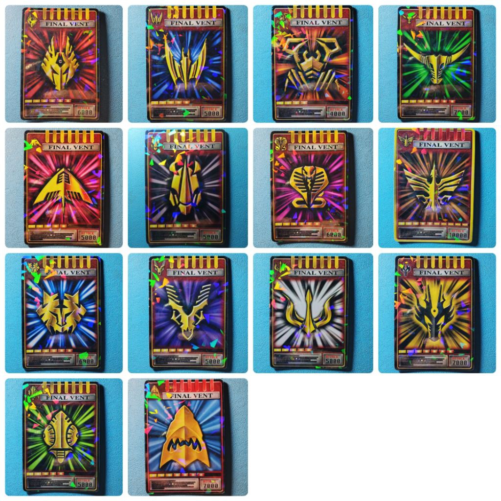 Jual Custom Advent Card — Kamen Rider Ryuki CSM | Shopee Indonesia