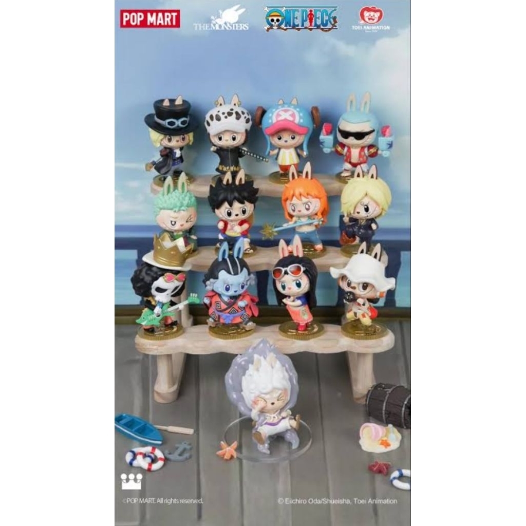 Jual Labubu x One Piece (Whole Set + Secret) Popmart | Shopee Indonesia