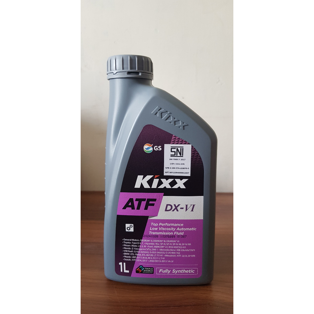 Jual KIXX OLI MATIC KIXX ATF DX-VI UNTUK 6-8 PERCEPATAN 1L dan 4L | Shopee Indonesia