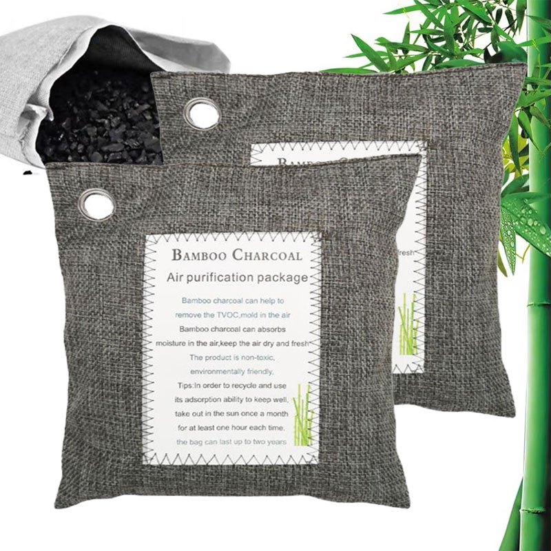 Jual Bamboo Charcoal Air Purifying Bag 500g Air Purifier | Penyerap ...