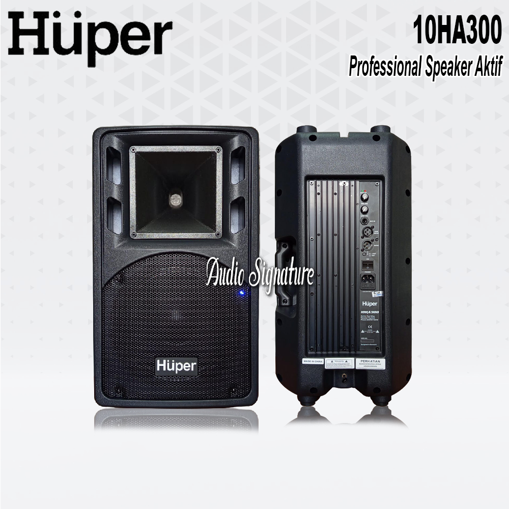 Jual Speaker Aktif 10 Inch HUPER 10HA300 | 10 HA300 | 10 HA 300 ...