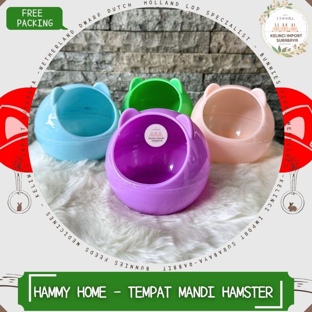 Jual Tempat MANDI HAMSTER Sand Bath Place - HAMMY HOME | Shopee Indonesia