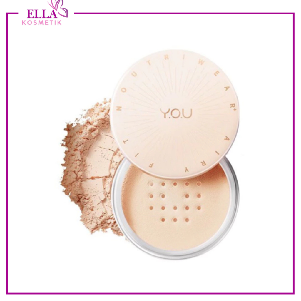 Jual Y.O.U NoutriWear + Airy Fit Loose Powder YOU bedak tabur Matte ...