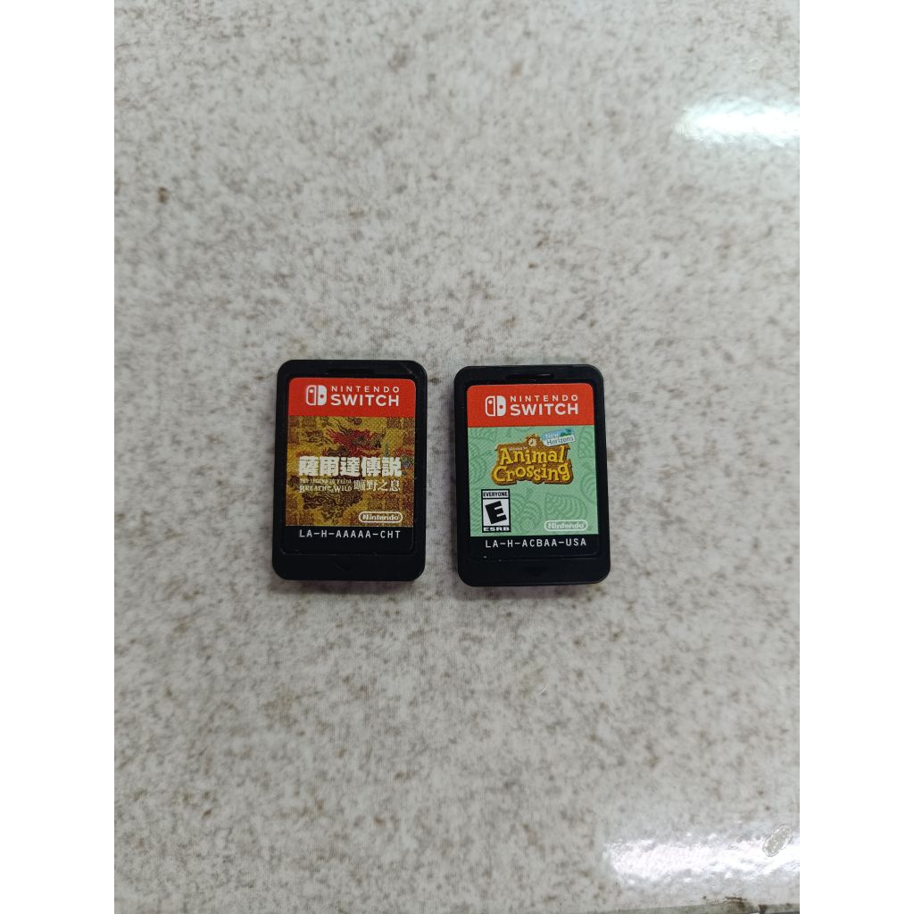 Jual Catridge Switch Bekas (Zelda BOTW & Animal Crossing New Horizon ...