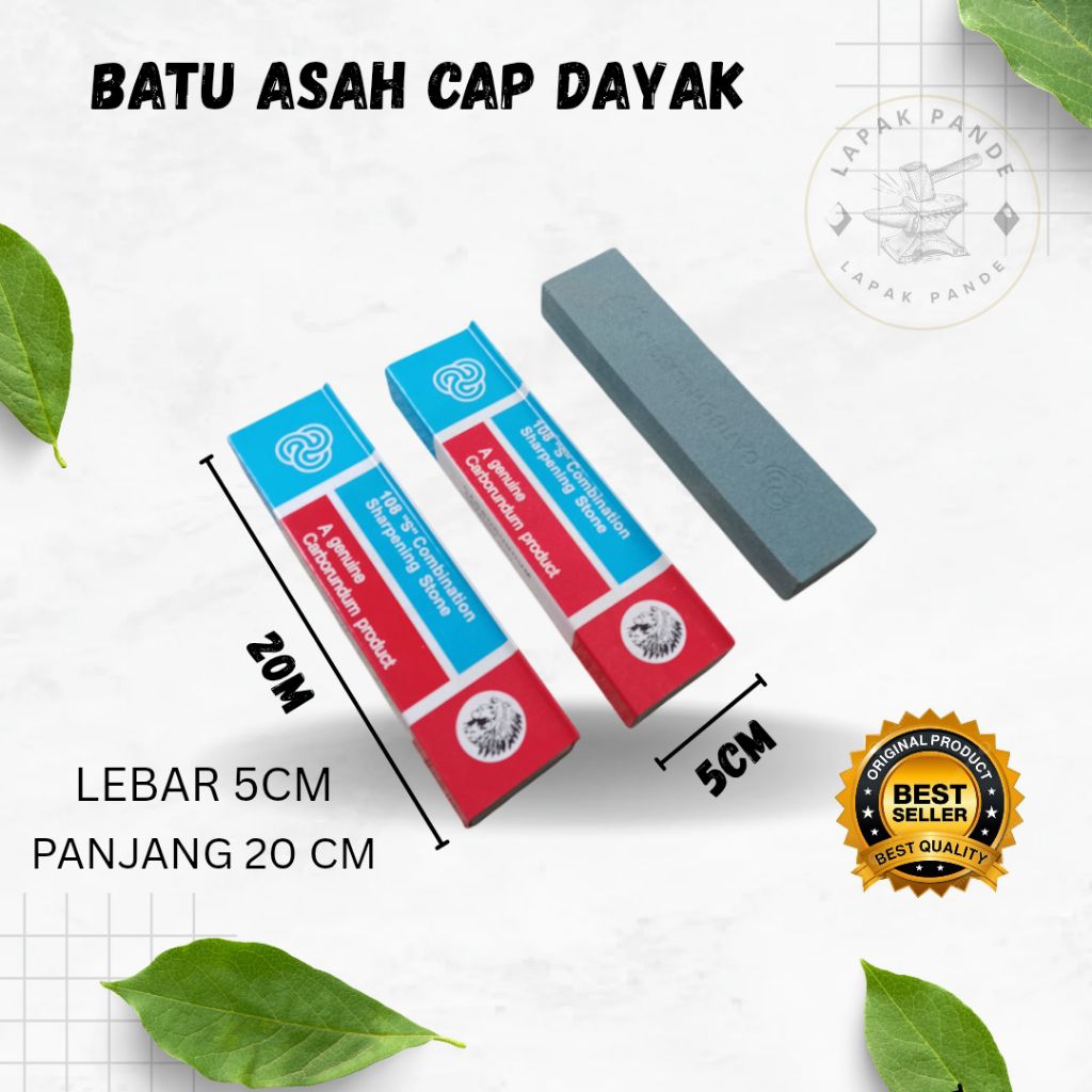 Jual Ungkal Cap Dayak Batu Asahan Gosok Cap Dayak Pengasah Pisau ...