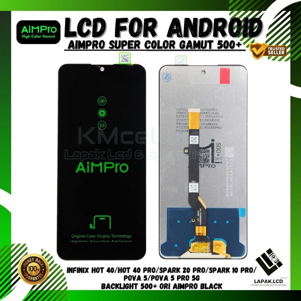 Jual LCD INFINIX HOT 40/HOT 40 PRO/SPARK 20 PRO/SPARK 10 PRO/ POVA 5 ...