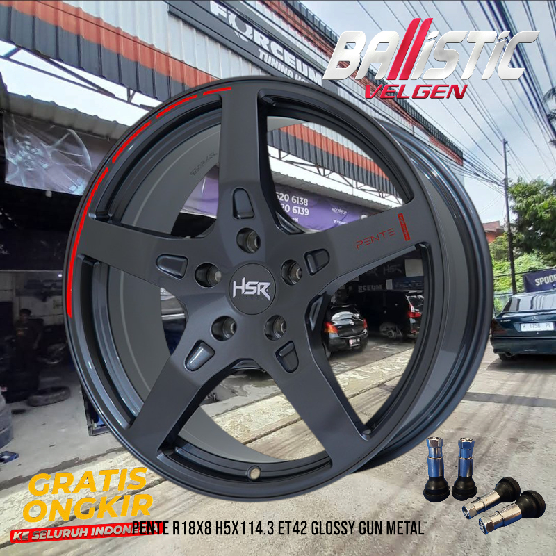 Jual VELG MOBIL RACING PALANG 5 RING 18 XTRAIL JUKE HRV CAPTIVA HARIER ...