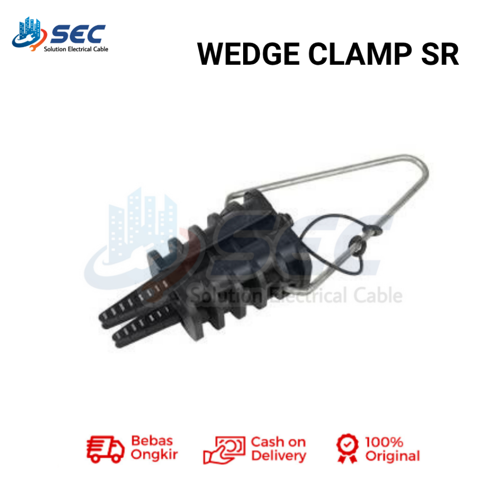 Jual Service Wedge Clamp Klem Tarikan Kabel PLN Twist NFA2X | Shopee ...