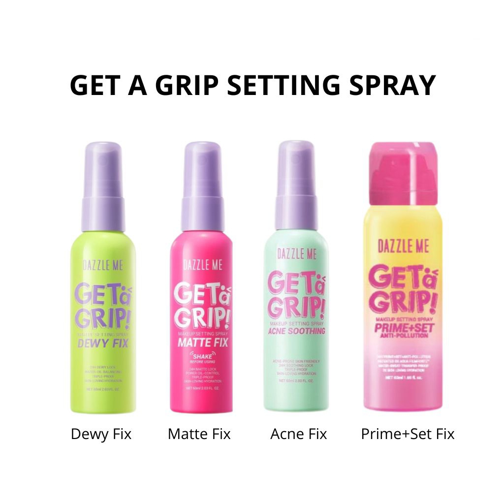 Jual Dazzle me setting spray | Dazzle Me Get A Grip Make Up Setting ...