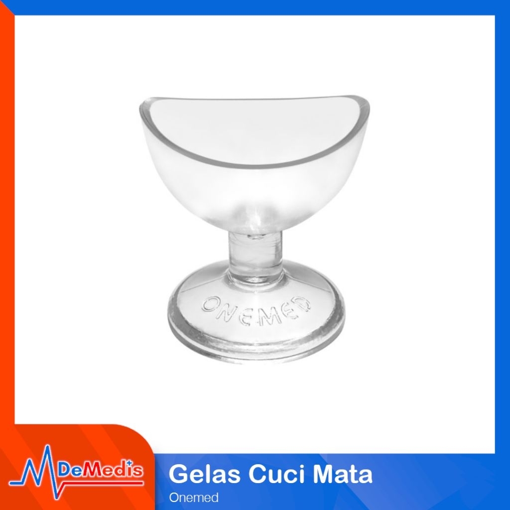 Jual Gelas Cuci Mata ONEMED Gelas Mata Plastik | Shopee Indonesia