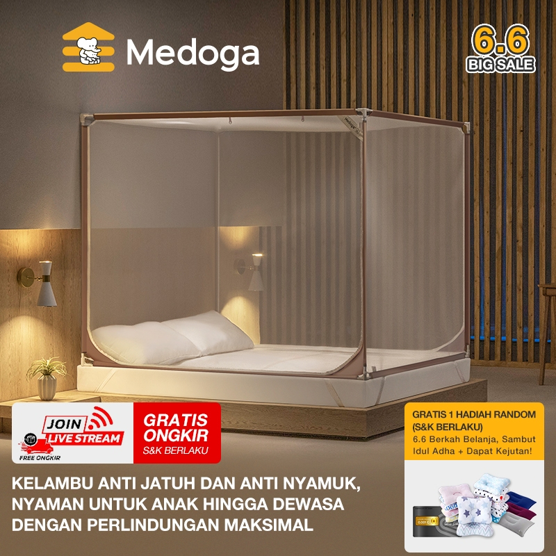 Jual Medoga Kelambu Minimalis Simpel Anti Jatuh Anti Nyamuk AnakBayi ...
