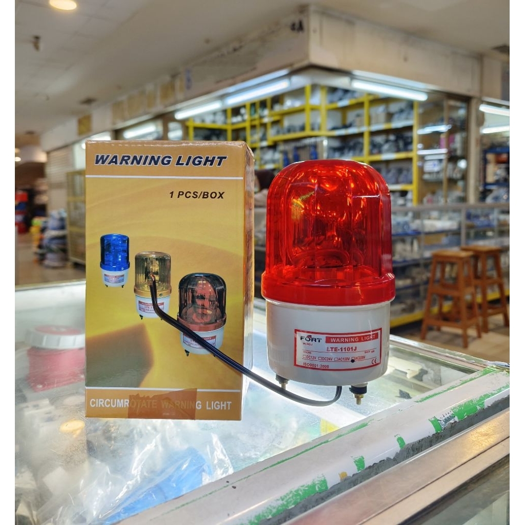 Jual FORT Lampu rotary LTE-1101/Lampu rotary + sirine LTE-1101J Warning ...