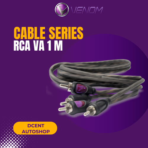 Jual Kabel Venom Audio Series RCA Mobil - Kabel RCA VA 1 M - 1 Meter ...