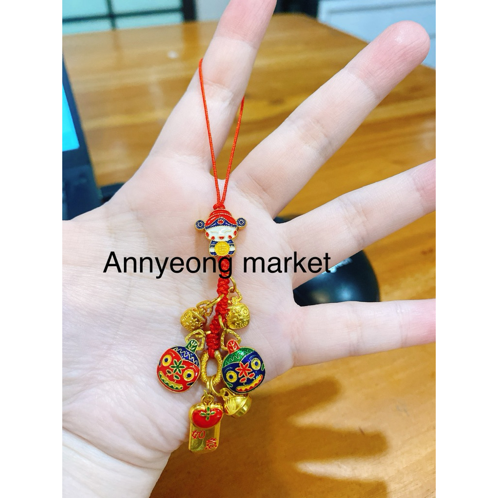 Jual Hp Strap Hoki Dewa Rezeki Gantungan strap God Of Fortune | Shopee ...