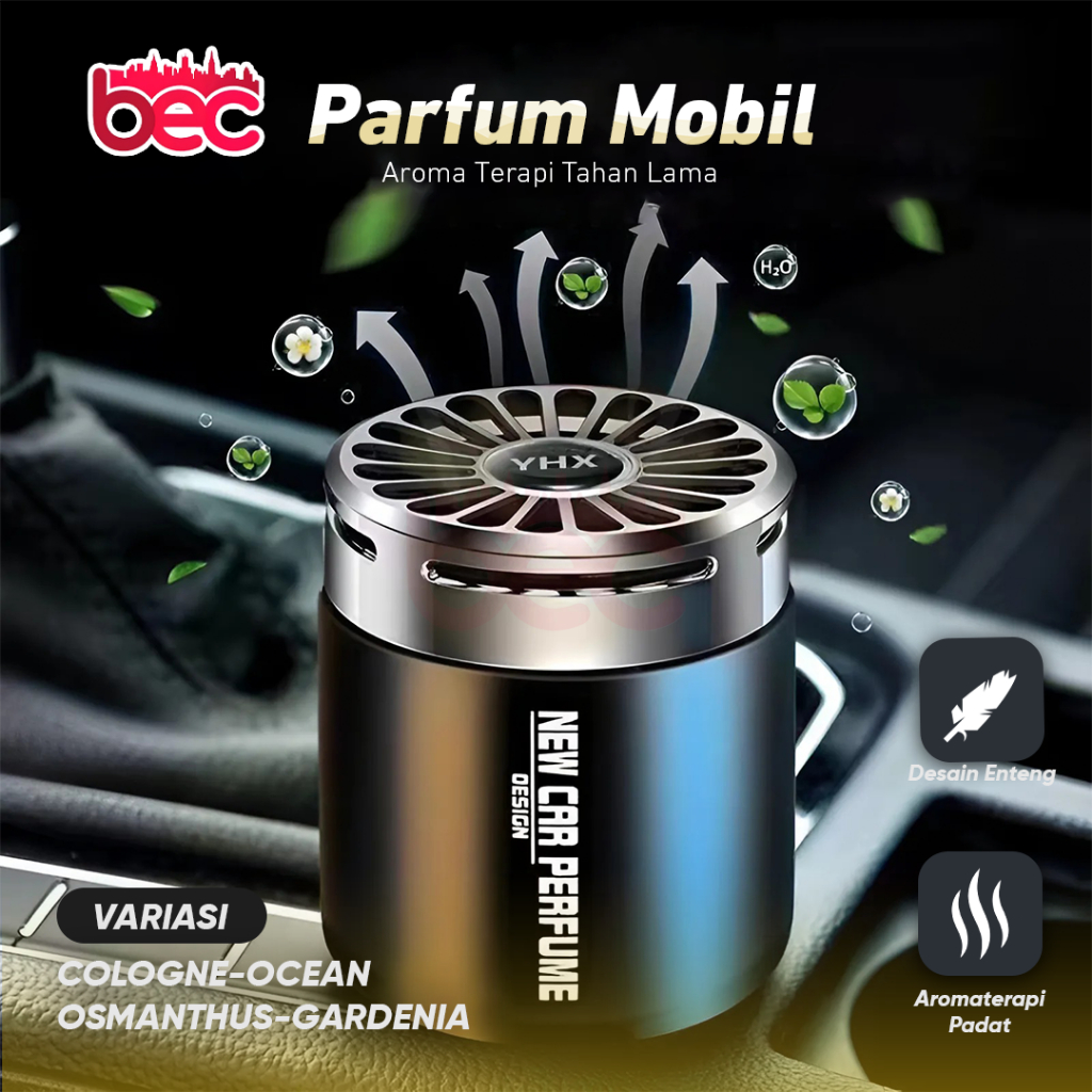 Jual [BEC] Parfum Mobil | Car Aromatherapy Menghilangkan Bau Mobil ...
