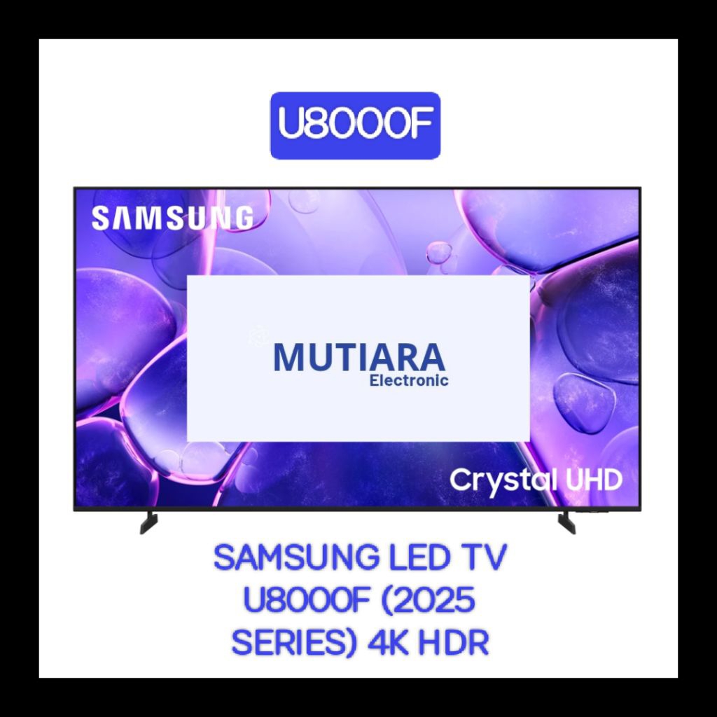Jual SAMSUNG 55U8000F 4K SMART TV 55 INCH 2025 SERIES | Shopee Indonesia