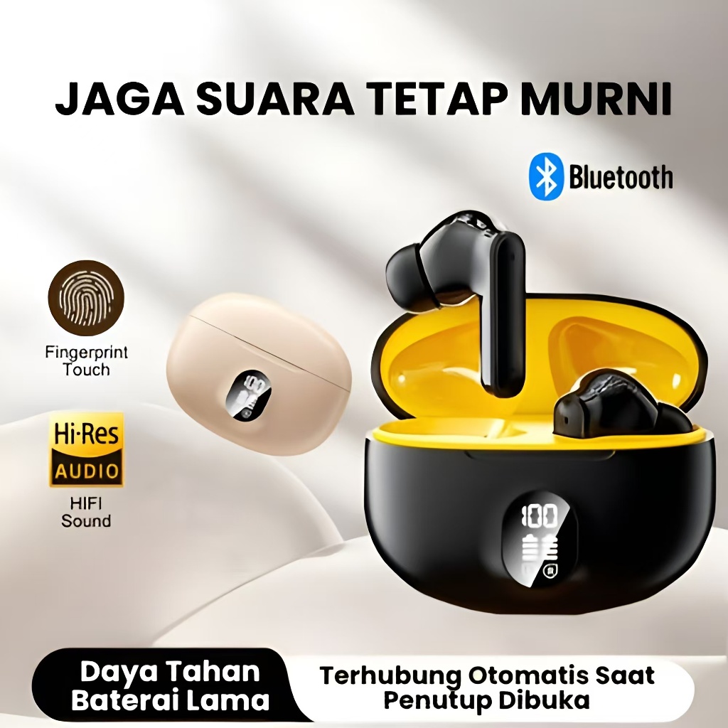 Jual 2025 New S10 Pro TWS Bluetooth Headset Touch Wireless Earphone Bluetooth 5.4 Sport ...