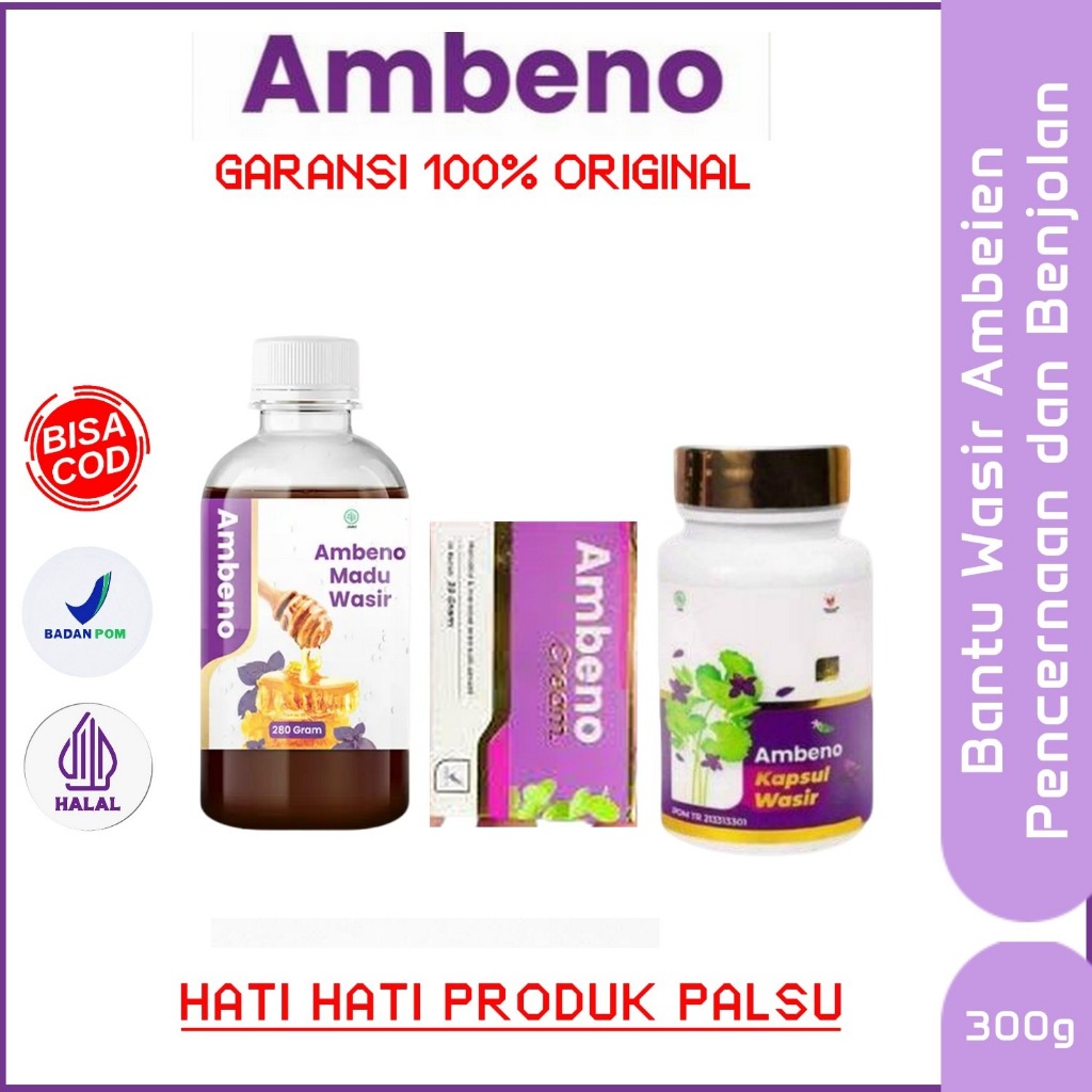 Jual Ambeno - Madu, Kapsul, Salep Ambeno Membantu Penyembuhan Ambeyen ...