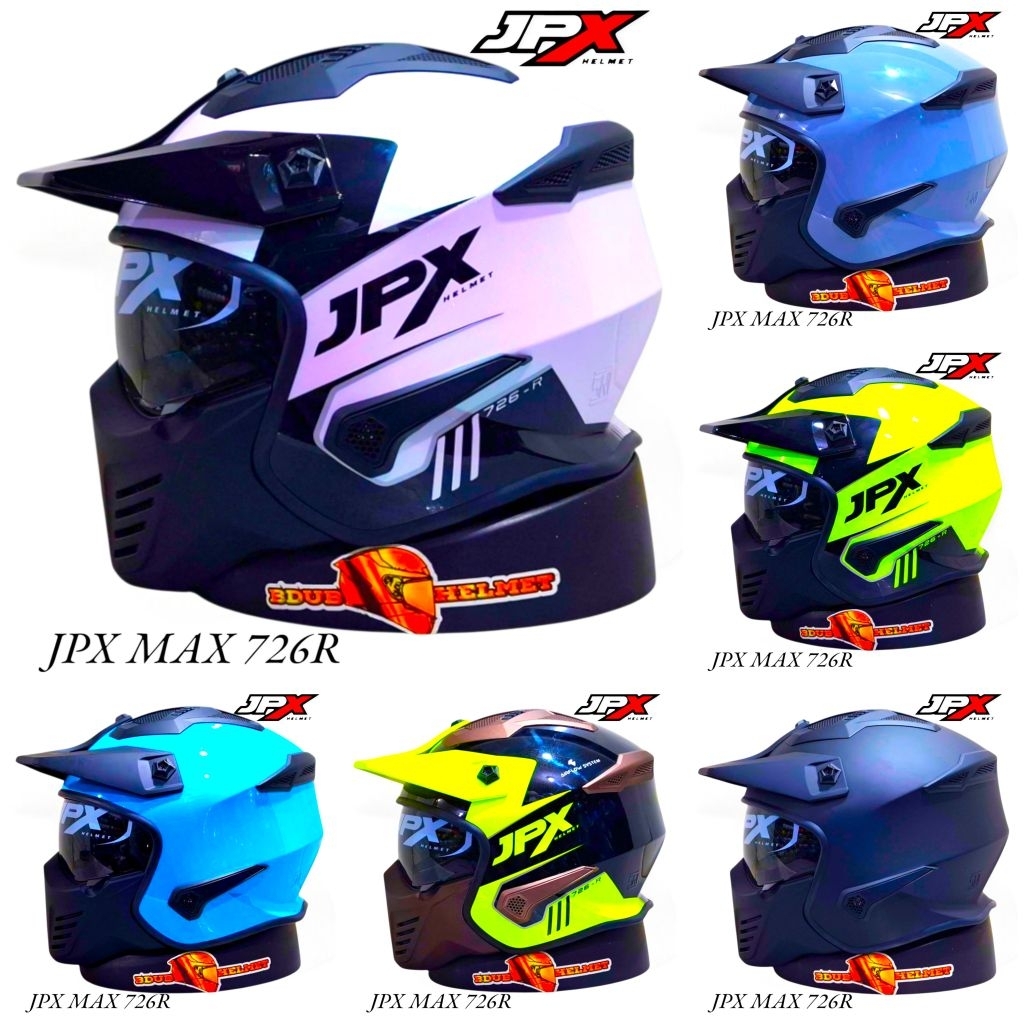 Jual Helm Jpx mx 726 R mx06 original JPX | Shopee Indonesia