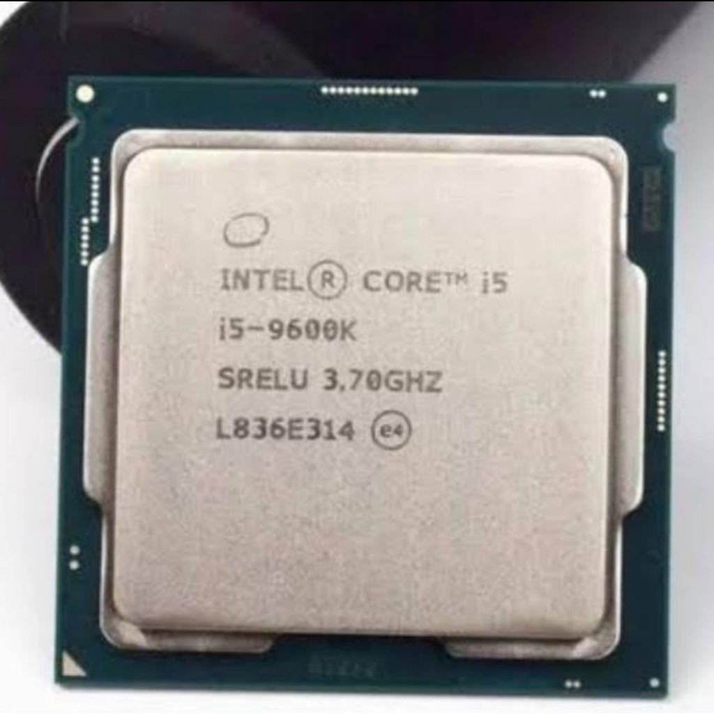 Jual Core i5 9600K Coffeelake Gen 9 1151 V2 Not 9400F 9600 | Shopee Indonesia