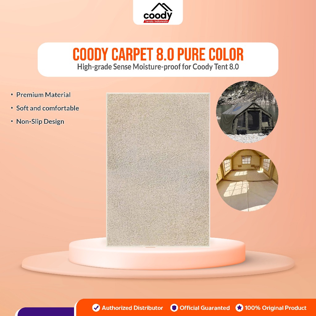 Jual Coody Carpet 8.0 Pure Color Light Luxury French Style Blanket High ...