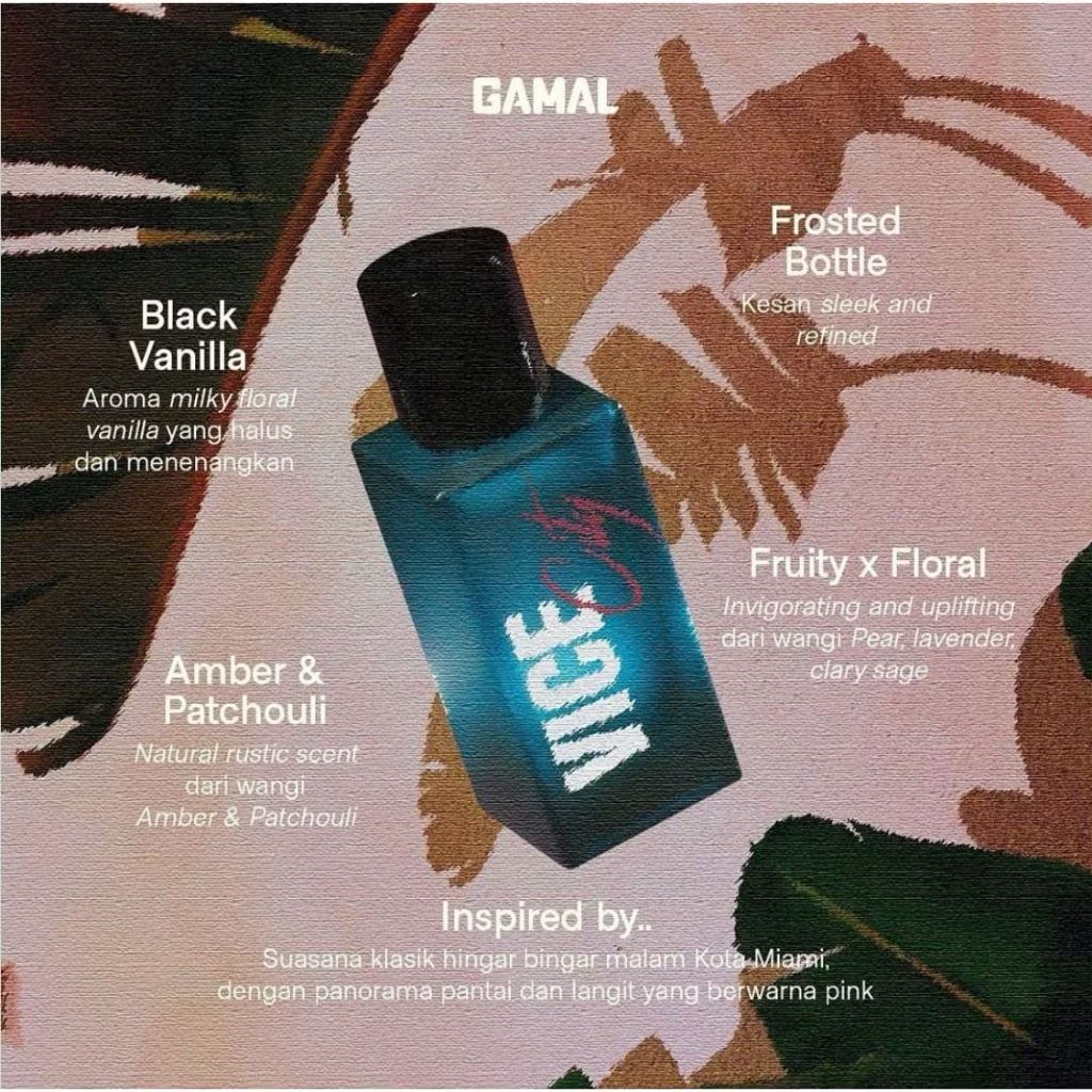 Jual GAMAL Parfum Vice City by Represcent party Eau De Parfum Parfume ...