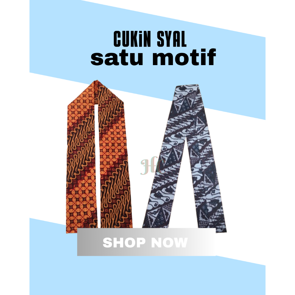 Jual selendang Cukin Syal Batik Motif Khusus ukuran anak sampai dewasa ...