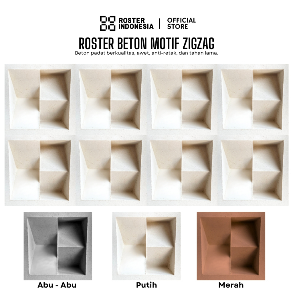 Jual Roster Indonesia - Roster Beton Zigzag Roster Beton Minimalis ...