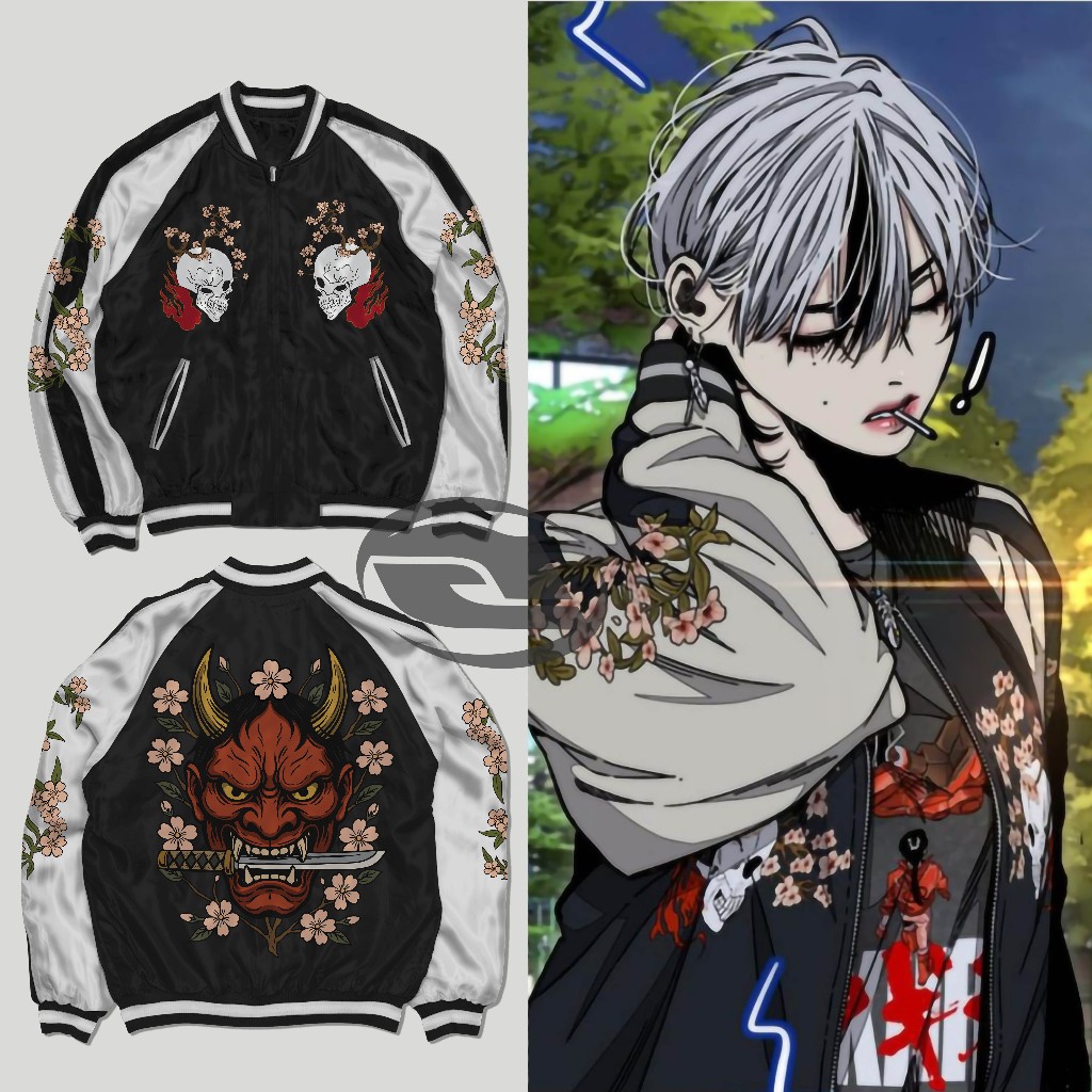 Jual Jaket Sukajan Takeda Kaneshiro outfit Wind Breaker manhwa korea ...