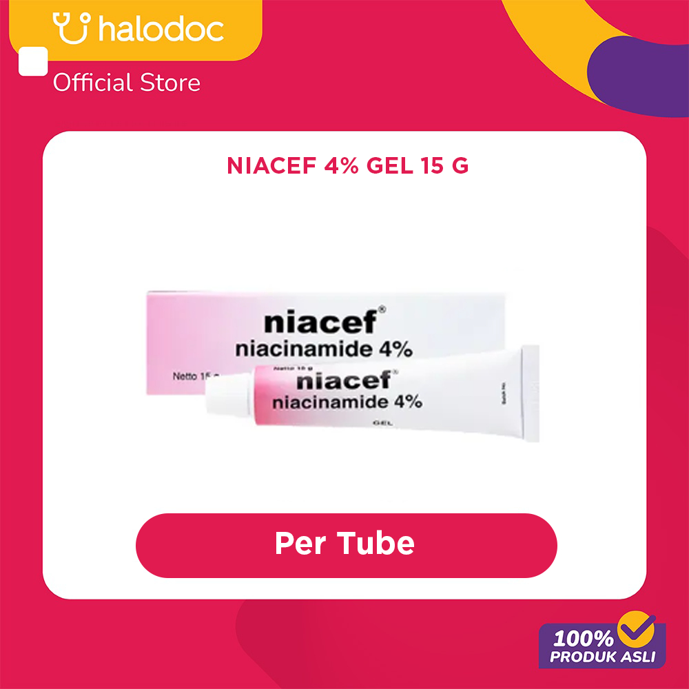 Jual Niacef 4% Gel 15 g | Shopee Indonesia