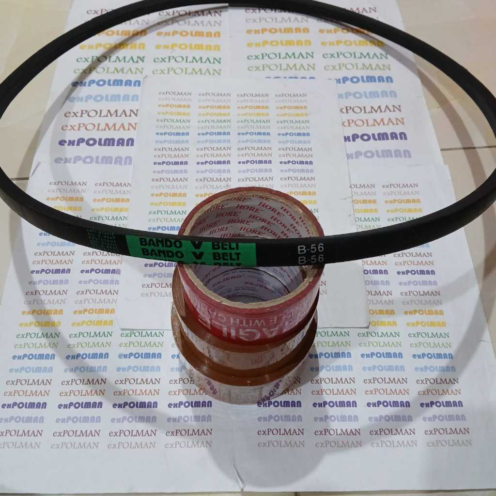 Jual BANDO Tali V-Belt type B50, B51, B52, B53, B54, B55, B56, B57, B58, B59, B60, B61, B62, B63 ...