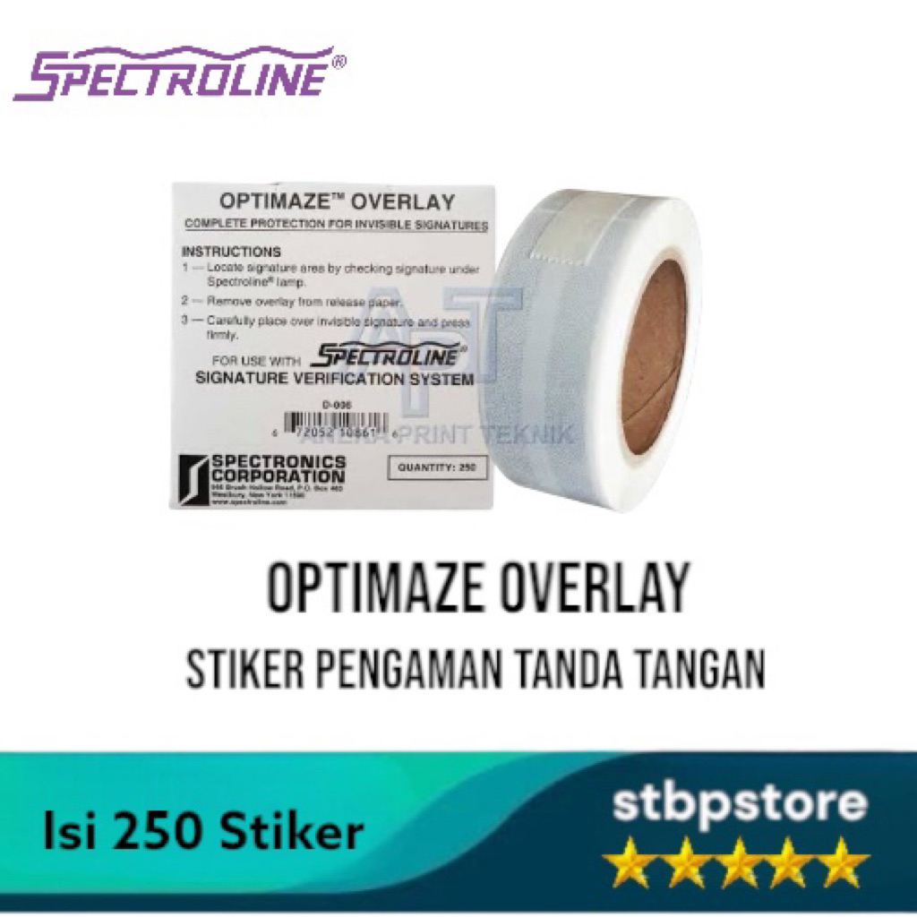 Jual Optimaze Overlay / Optimaze overlay spectroline signature ...