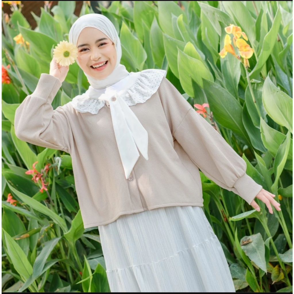 Jual Kyuti Coquette Tops – Atasan Wanita Korea – Outer Pita – Coquette Style / Baju Cewek ...