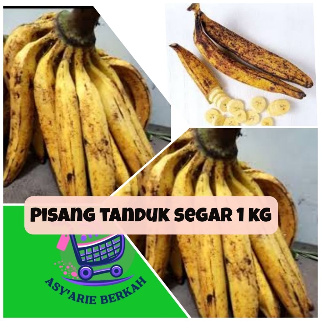 Jual pisang tanduk segar/pisang janeng 1 kg | Shopee Indonesia
