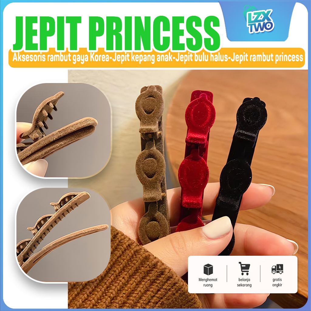 Jual Jepit kepang aksesoris anak Jepit princess Jepit rambut, aksesoris ...