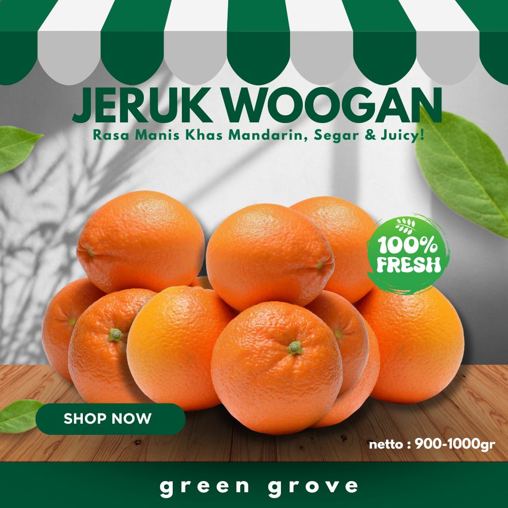 Jual Jeruk Wogan Premium 1 Kg – Rasa Manis Khas Mandarin, Segar & Juicy ...