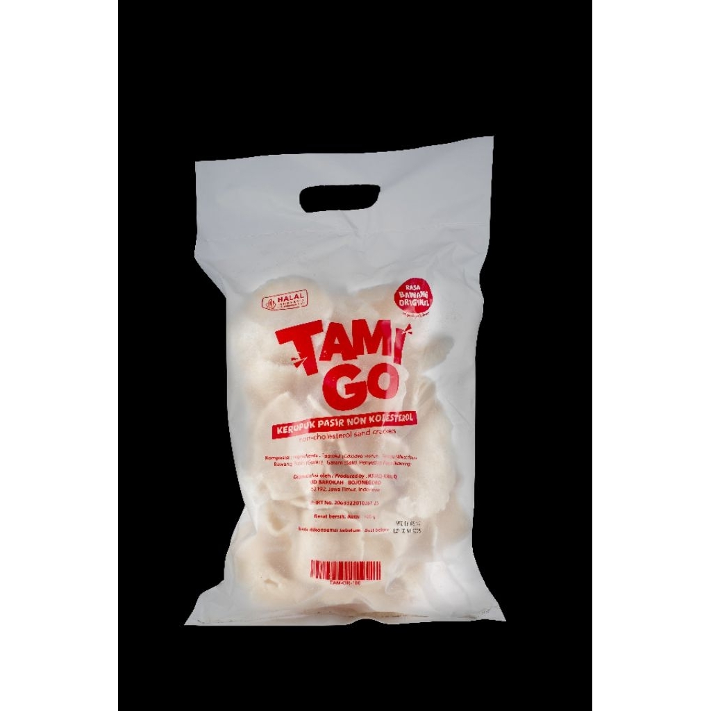 Jual Kerupuk Tamigo Non Kolesterol 100gr Rasa Bawang Original | Shopee ...