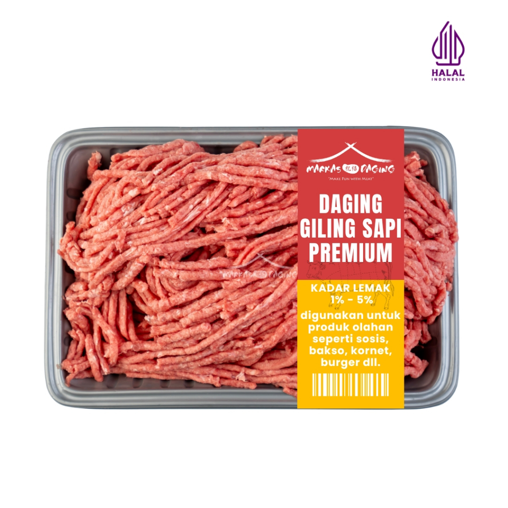 Jual Daging Sapi Giling / Minced Beef Meat 500gr - Markasdaging ...