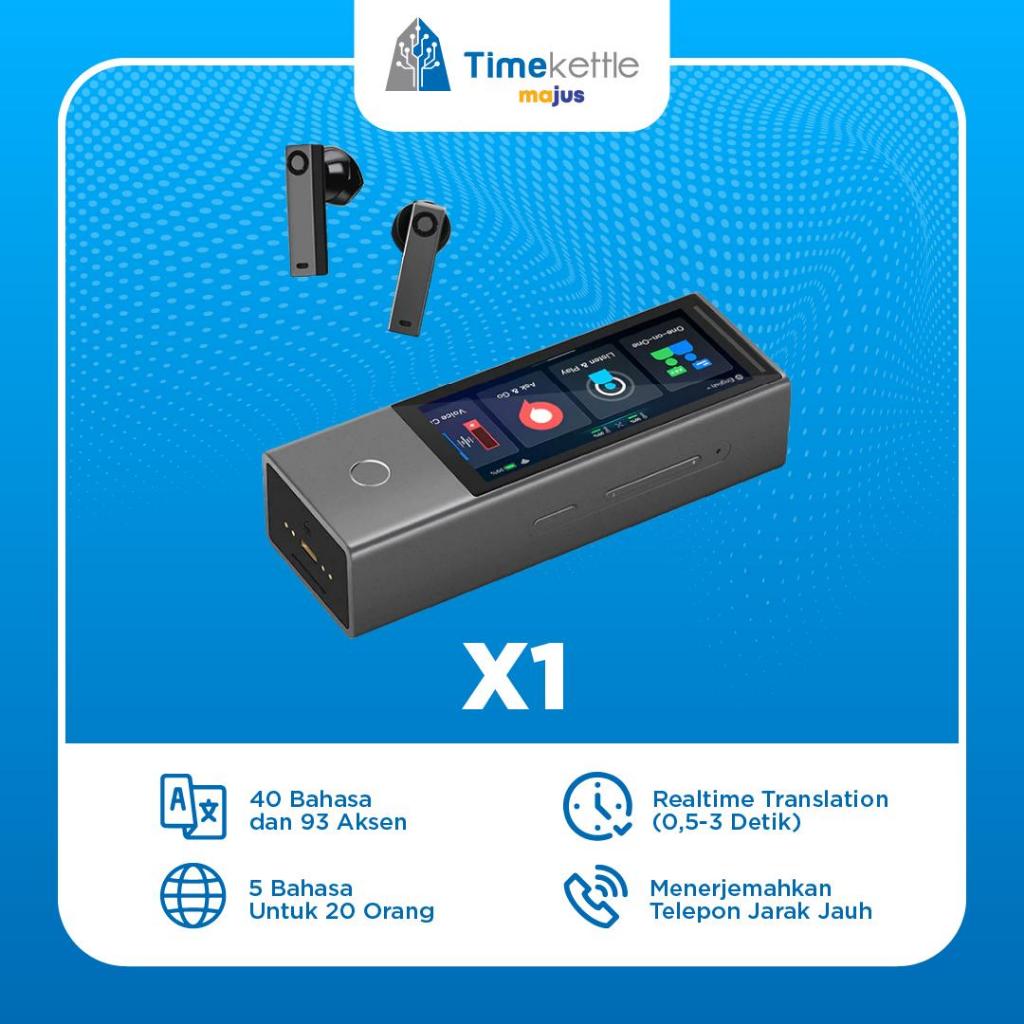 Jual Timekettle X1 AI Interpreter Hub Alat Penerjemah Bahasa Portable ...