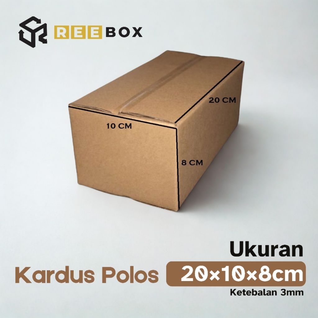 Jual Kardus Box Packing 20x10x8 | Shopee Indonesia