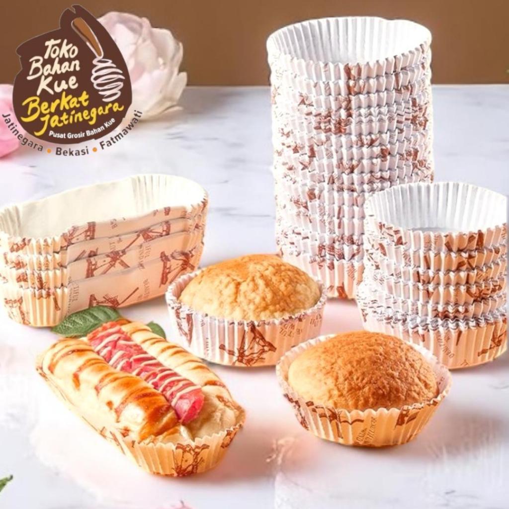 Jual PAPER CUP CASE ROTI ( PET CC BULAT ) / KERTAS BREAD BLUDER ROUND ...