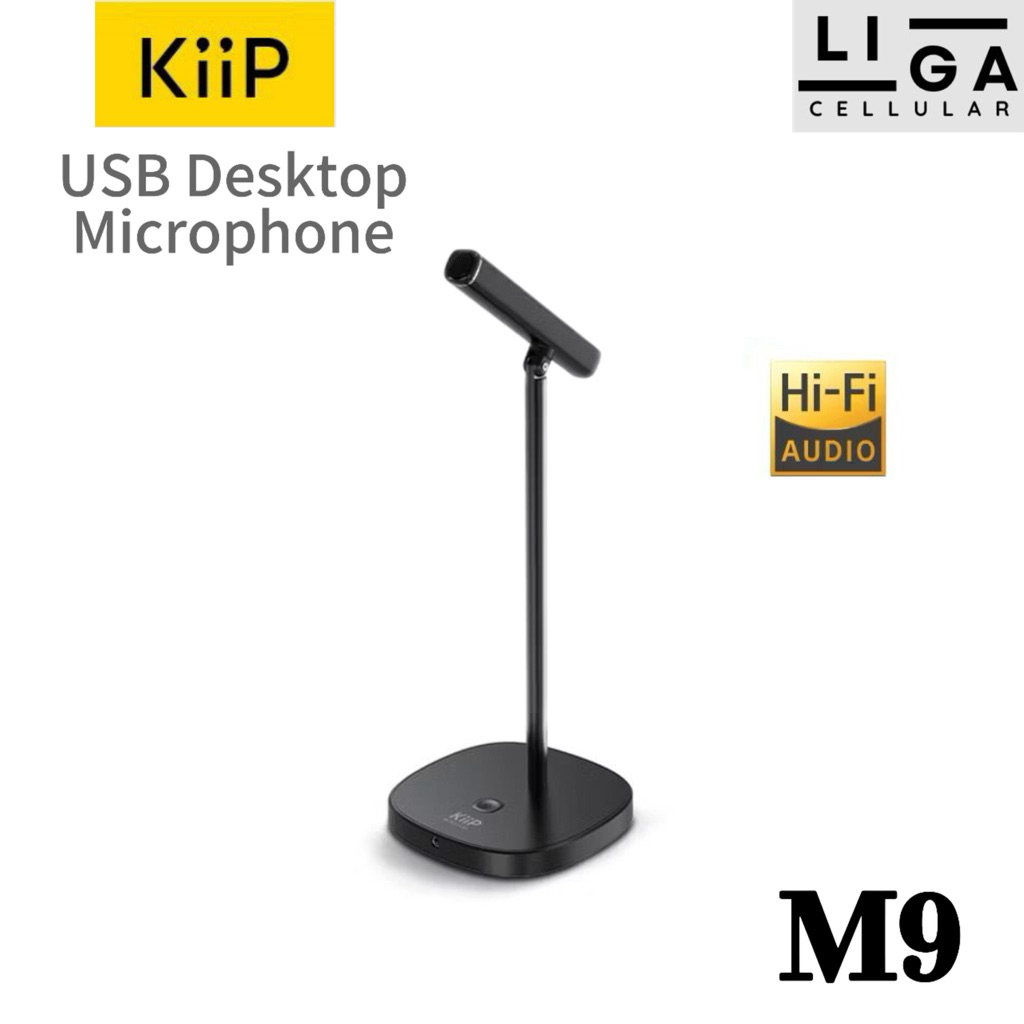 Jual KiiP M9 Mic Microphone Desktop Table Double Noise Cancelation HiFi ...