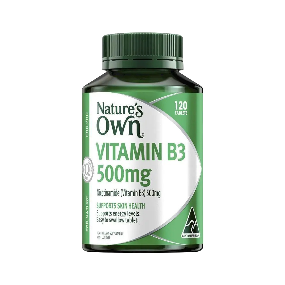 Jual Nature's Own Vitamin B3 500mg 120 Tablets | Shopee Indonesia