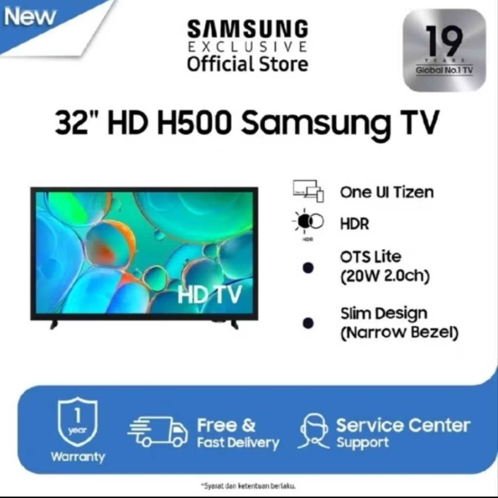 Jual SAMSUNG UA32H5000FKLXD Samsung 32" LED SMART TV HD 32 inchi ...