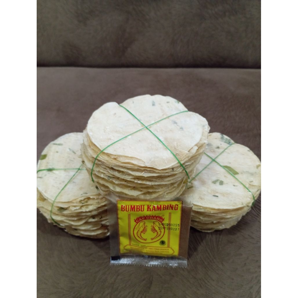 Jual Opak Singkong 3 ikat / Kerupuk kamang khas Bukittinggi isi 150pcs ...
